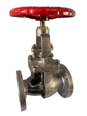 China 150LB Stainless Steel CF8M Rising Stem Handwheel Gate Valve with 2
