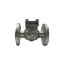 China Stainless Steel 304 Flanged Swing Check Valve 150LB Pressure Rating DN25-DN300 Size Range for sale