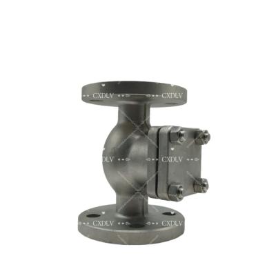 China Stainless Steel 304 Flanged Swing Check Valve 150LB Pressure Rating DN25-DN300 Size Range for sale