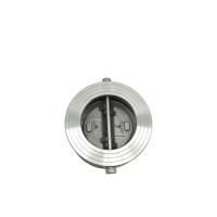 China Stainless Steel Dual Plate Check Valve DN200 8 Inch High Temperature Resistance for Water Steam Oil Gas for sale