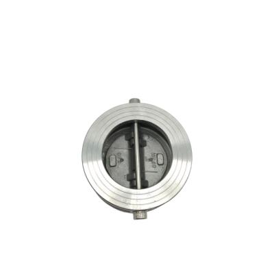 China Stainless Steel Dual Plate Check Valve DN200 8 Inch High Temperature Resistance for Water Steam Oil Gas for sale