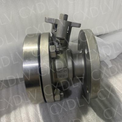 China Stainless Steel Tank Bottom Flanged Ball Valve 2 Inch 150 PSI for Industrial Flow Control for sale