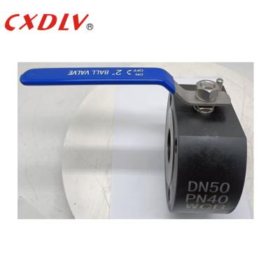 China A105N Wafer Ball Valve PN40 Manual Operation DN15-DN200 for sale