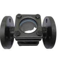 China High Pressure Flanged Sight Glass WCB Body Pyrex Glass 300LB 2 Inch Double Window for sale