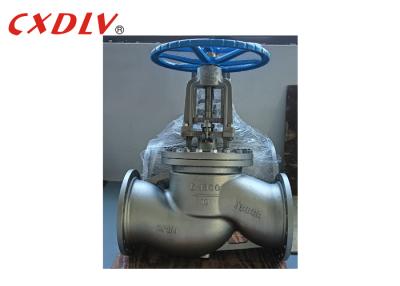 China DN350 PN16 Stainless Steel Flanged Globe Valve with Handwheel 350mm 16bar for sale