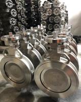 China Double Eccentric High Performance Butterfly Valve Stainless Steel Wafer Type DN50 to DN500 ANSI150LB for sale
