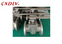China Manual Two-Way Sleeved Plug Valve CF8 Body 3 Inch 150LB RF Quarter-Turn Handle Lever for sale