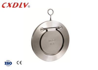 China Soft Seat Wafer Check Valve 1.5-16 Inch ANSI 150LB for Chemical Oil Applications for sale