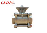 China CXDLV Q611F Pneumatic Actuated Ball Valve - 1/2