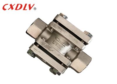 China Screwed Sight Glass Flow Indicator 800 WOG PTFE Seat DN15-DN40 Waste Water for sale