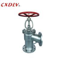 China Manual Operated Flanged Angle Globe Valve DN50-DN80 for Marine Applications for sale