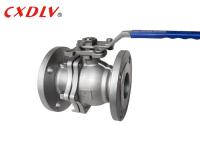 China JIS 20K 2PC Cast Steel Ball Valve DN15-DN200 with ISO5211 Mounting Pad for Motor Applications for sale