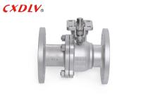 China PN16 High Mounting Pad 2PC Full Port Ball Valve DN50 CF8 Floating Valve for Industrial Pipelines for sale