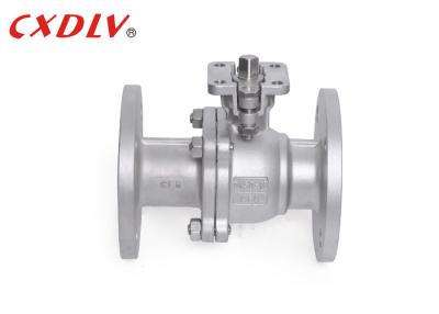 China PN16 High Mounting Pad 2PC Full Port Ball Valve DN50 CF8 Floating Valve for Industrial Pipelines for sale