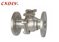 China PN16 High Mounting Pad 2PC Full Port Ball Valve DN50 CF8 Floating Valve for Industrial Pipelines for sale