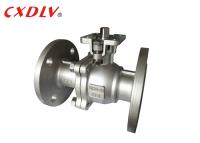China Electric Actuator Direct Mounting SS Ball Valve DN50-DN200 with PN16-PN40 Pressure Rating and -20°C to 185°C Temperature Range for sale