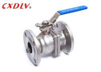 China 150LB DN50 High Platform Flanged Ball Valve - 2