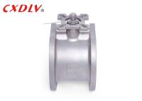 China Q71F 3-Inch Wafer Ball Valve Stainless Steel Carbon Steel 1.6-4.0MPa -20°C to 350°C Temperature Range for sale
