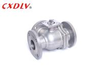 China Stainless Steel 3 Way Ball Valve DN15-DN200 PN16-PN40 Direct Mounting Pad for Motor Actuator Automation for sale