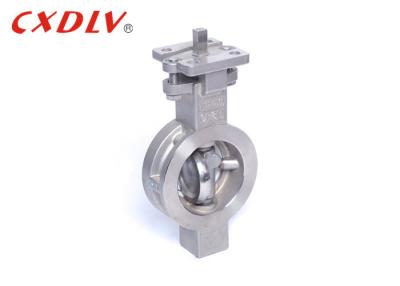 China GB Standard PN16 CF8M Wafer Butterfly Valve SS304 Handle 2 Inch with DN50-500 Size Range and -20°C to 185°C Temperature Rating for sale