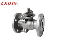 China Handle Operated Full Port Flanged Ball Valve DN15-DN200 PN16-PN40 GB Standard for sale