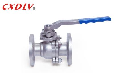 China CF8M Soft Seal 2 Inch Flanged Ball Valve DN200 JIS 10K API607 Fire Safe for sale