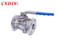 China CF8M Soft Seal 2 Inch Flanged Ball Valve DN200 JIS 10K API607 Fire Safe for sale