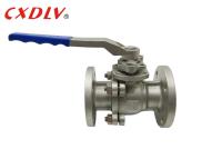 China Stainless Steel DIN RF Flanged Ball Valve 2-Piece Full Bore DN15-DN200 PN16-PN40 Handle Operation for sale