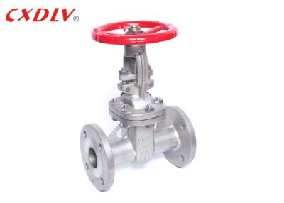 China High Temperature Industrial Grade 4 Inch Flanged Gate Valve with Gear Operator - DN15-300, PN16-40, -196°C to 650°C for sale