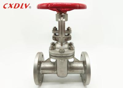 China Sluice Resilient Seated Gate Valve Flange End DN15-DN300 PN16-PN40 CF8 CF8M Industrial Grade for sale