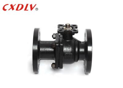 China 2PC WCB Floating Carbon Steel Ball Valve DN15-DN200 PN16/25/40 Flanged Industrial Valve for sale