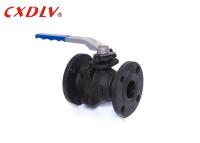 China DN150 WCB Stainless Steel Flanged Ball Valve DIN RF Floating PN16 PN40 for sale
