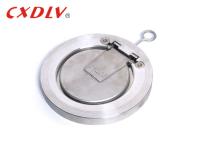 China H74 Single Disc Swing Wafer Check Valve Stainless Steel ANSI 150LB 1.5-24 Inch Size Range for sale