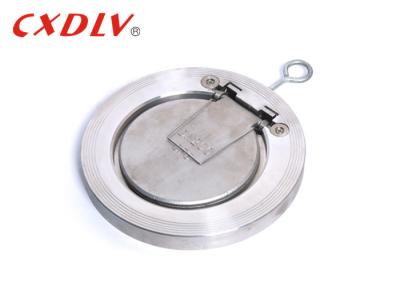 China H74 Single Disc Swing Wafer Check Valve Stainless Steel ANSI 150LB 1.5-24 Inch Size Range for sale