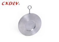 China GB ANSI CF3 Single Door Flap Wafer Check Valve Non Slam Super Duplex DN40-600 PN10-40 for sale