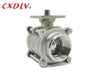 China NPT Full Port 2 Threaded Ball Valve - 10 Bar Pressure, 120°C Temperature, DN8-DN100 Sizes for sale