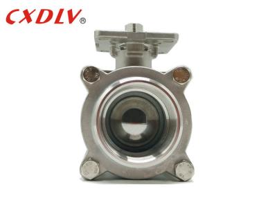 China CF8 CF8M BSPT Screw 6 Inch Threaded Ball Valve with 100 PSI Pressure Rating and 120°C Temperature Range for sale