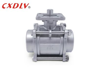 China ISO5211 Pad Female Threaded Ball Valve BSP BSPT NPT 1/4