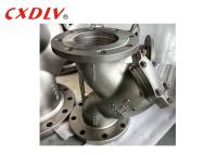 China DN150 CF8 Y Strainer Valve PN16 Flanged 300Micron Mesh with Barmagnet for sale