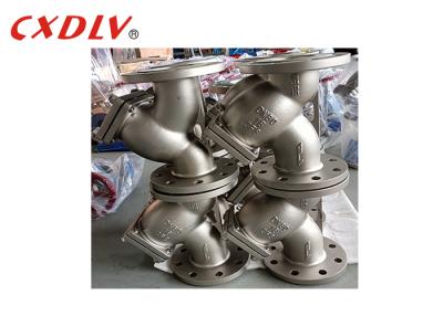 China Flanged Y Strainer Valve CF8 Body Mesh 40 PN16 RF DN40 1.6MPa for sale
