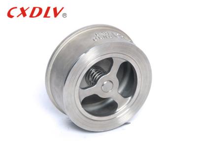 China H71 PN25 Spring Wafer Type Lift Non Return Valve - PN16 to PN40 Pressure Range, -196°C to 550°C Temperature for sale