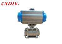China Stainless Steel 304 Pneumatic Control Valve with Actuator - 6mm to 100mm Size Range, 2-8 Bar Operating Pressure for sale