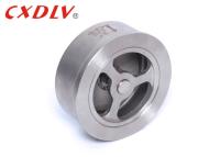 China API Class 150 Lift 4 Inch Wafer Check Valve Metal Seated Spring CF8M for sale