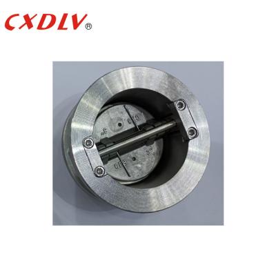 China Stainless Steel 304 Wafer Dual Plate Check Valve PN16 Swing Type 2 Inch for sale