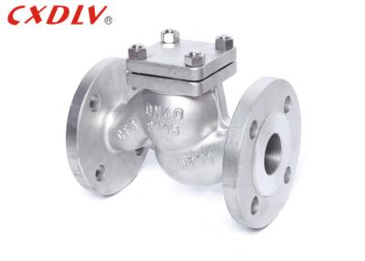 China Flanged Lifting Check Valve DN15-DN300 GB/T12235 Durable Globe Stop Valve for sale