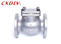 China Stainless Steel Double Flange Swing Non Return Valve DN15-1200mm PN1.0-42.0MPa For Water Supply for sale