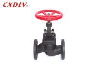 China Handwheel Operated Globe Valve Double Flange End Non Return CF8 CF3 WCB 15-200mm DN Size Range for sale