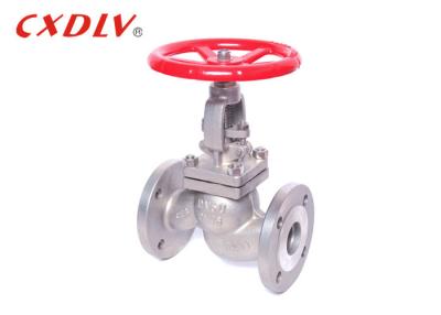 China GB CFM8 Stainless Steel Globe Valve Flanged Type Full Bore Stop Valve DN15-200 with 130-600mm Length for sale
