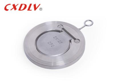 China Single Door Flap Wafer Check Valve Ultra Thin Swing Type No Slam 300lb 1.5-24 Inch Size Range for sale