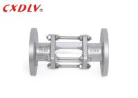 China Tube Fittings Sight Glass Double Flange Ends DN15-DN150 PN16 for Industrial Process Inspection for sale